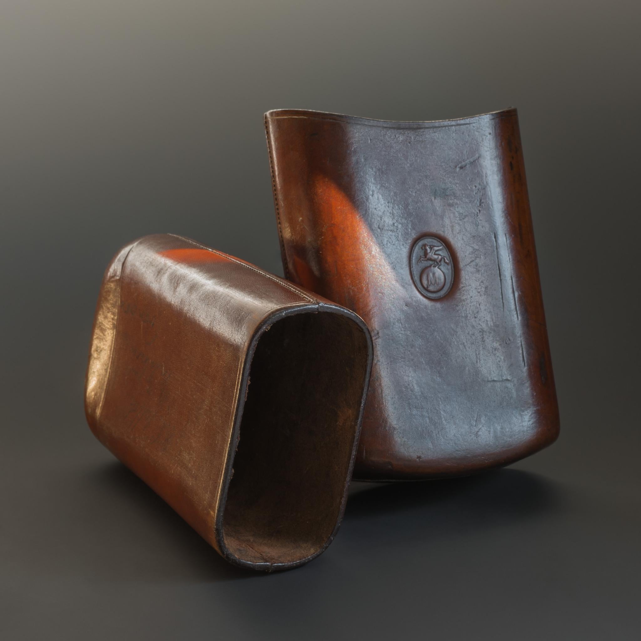 Very Large Victorian Leather Cigar Case, circa 1850 For Sale at 1stDibs