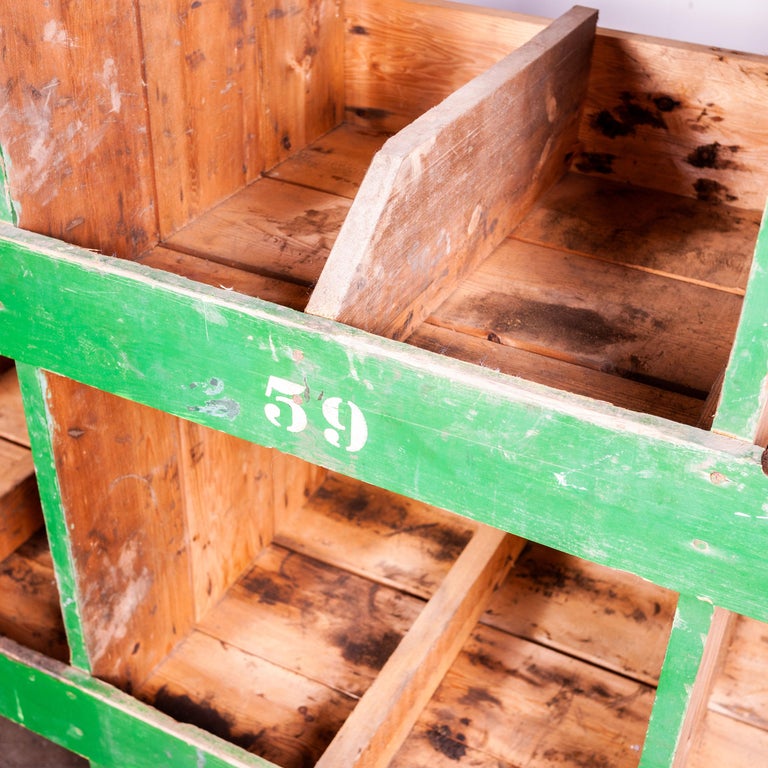 Very Large Victorian Pigeon Hole Unit, Storage, Shelving Unit, 4 Bay at ...