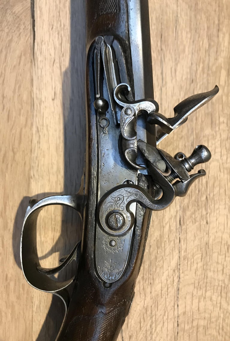 Very Nice 18th Century French Double Barreled Flintlock Sporting Gun at ...