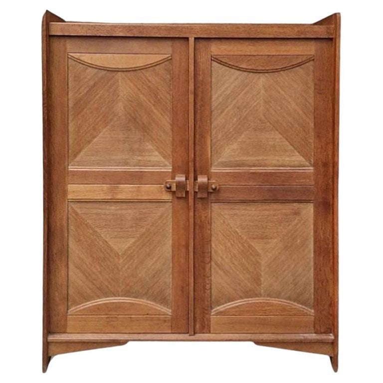 Very Nice Cupboard, from the 50's, Guillerme et Chambron For Sale at ...