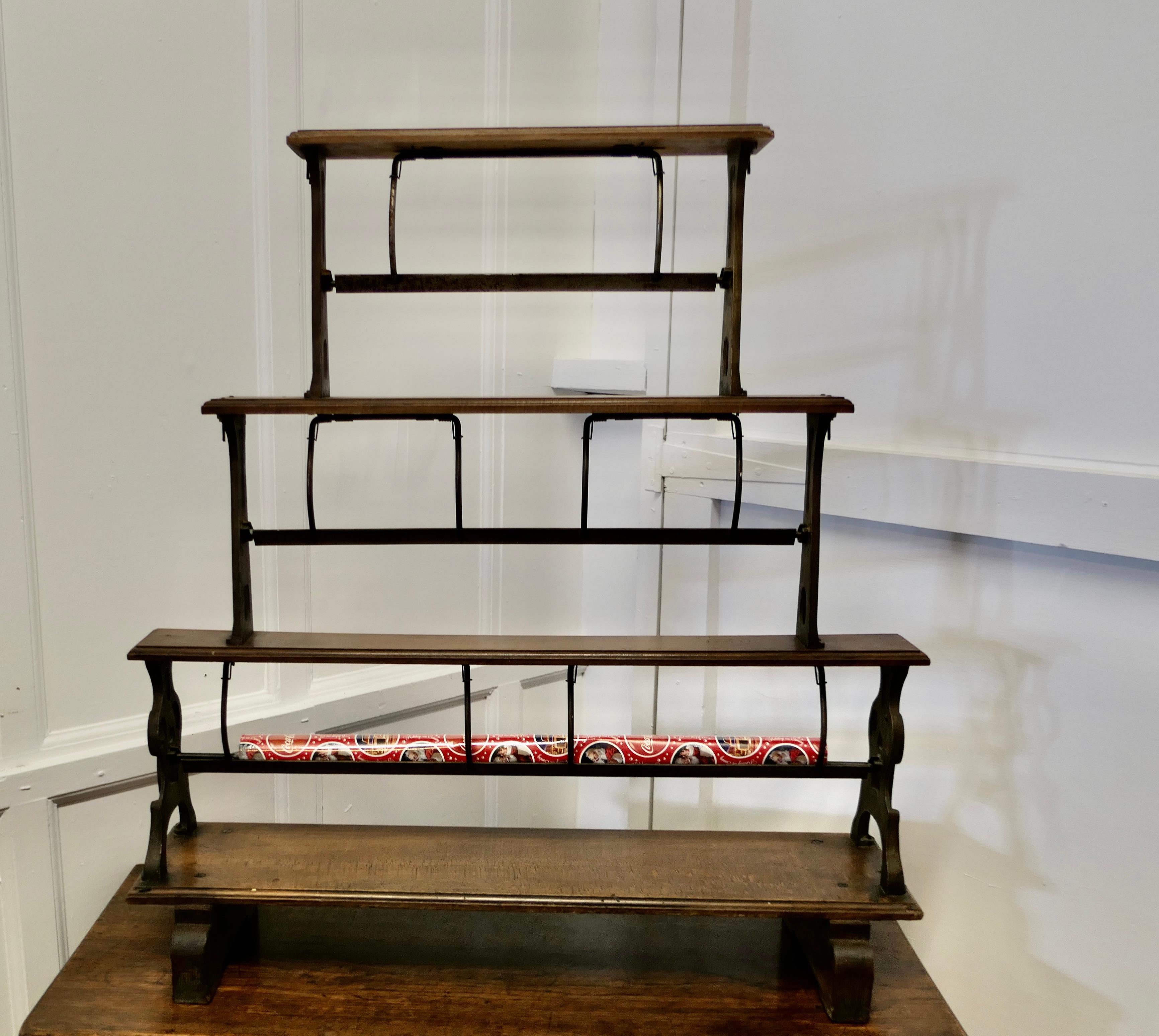 Very Rare 19th Century 3 Tier Shop Paper Roll Cutter at 1stDibs