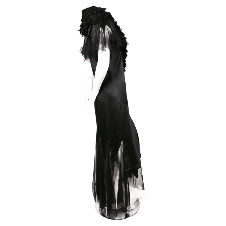 very rare 2001 ALEXANDER MCQUEEN RUNWAY dress with spiral zipper and ...