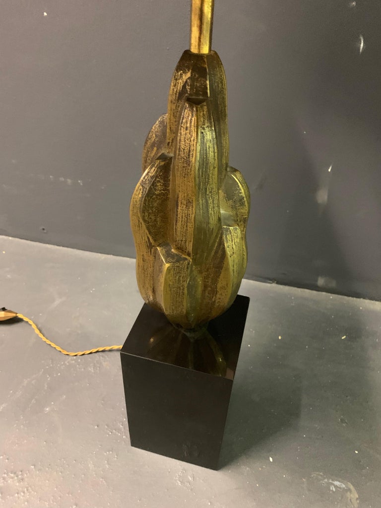 Very Rare Abstract Art Maison Charles Lamp / Signed For Sale at 1stDibs
