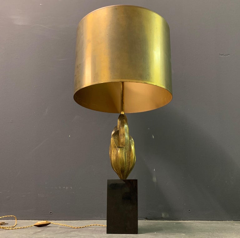 Very Rare Abstract Art Maison Charles Lamp / Signed For Sale at 1stDibs