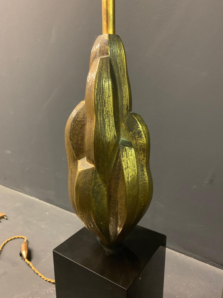 Very Rare Abstract Art Maison Charles Lamp / Signed For Sale at 1stDibs