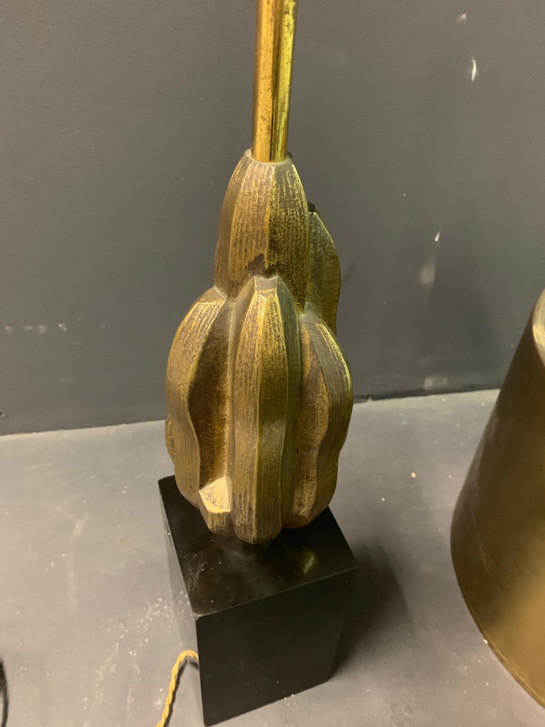 Very Rare Abstract Art Maison Charles Lamp / Signed For Sale at 1stDibs