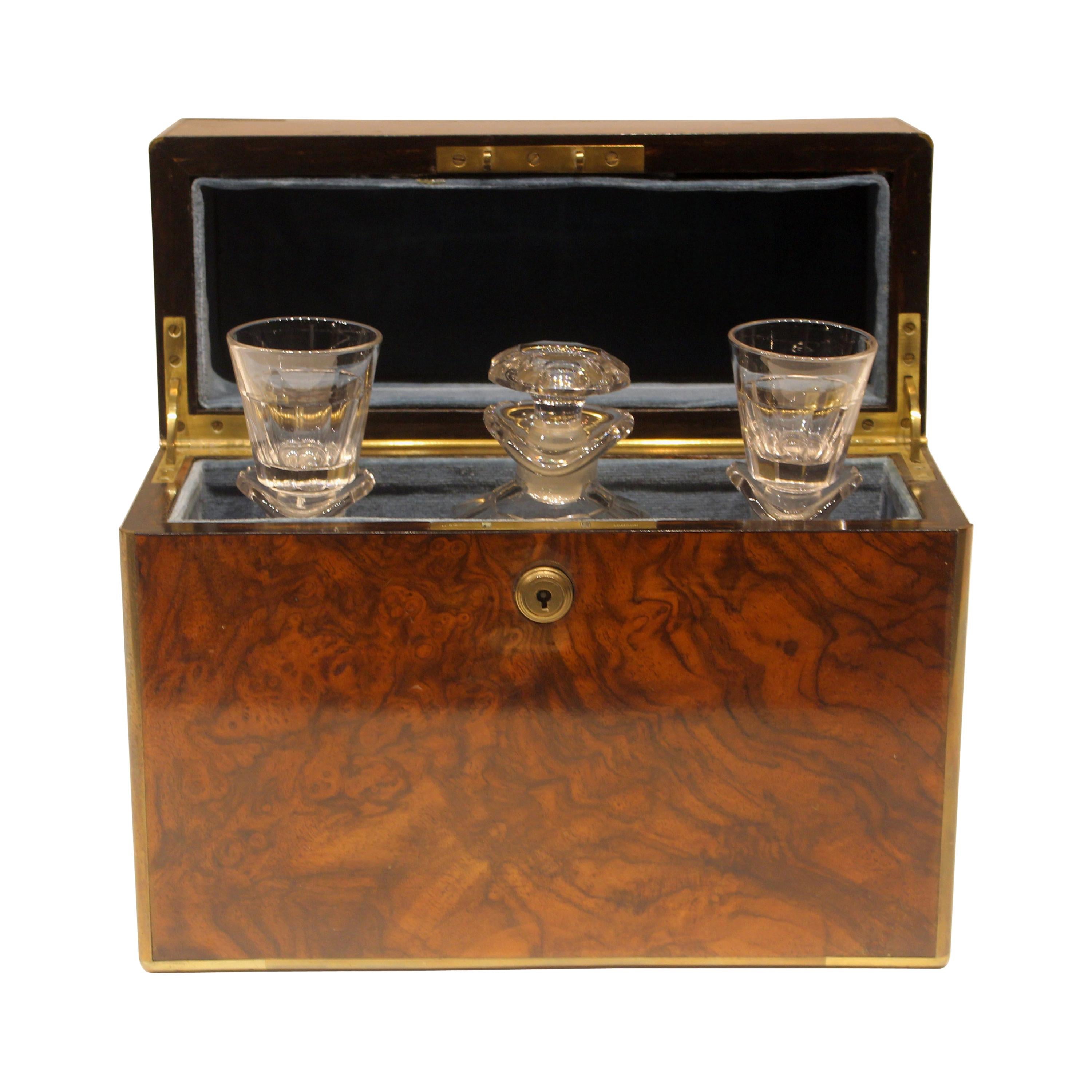 Very Rare and Unique English 19th Century Tantalus Set For Sale at 1stDibs