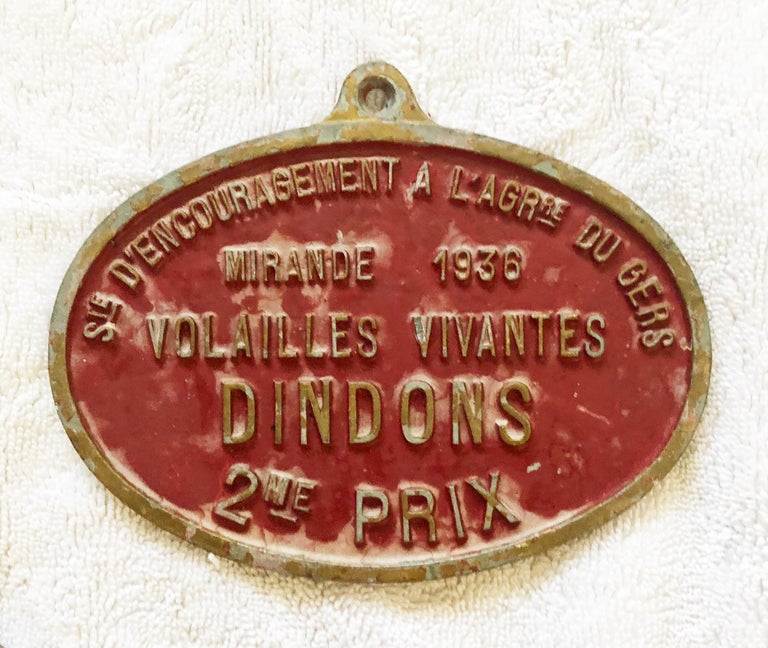Very Rare Antique Agricultural Awards Plates For Sale at 1stDibs