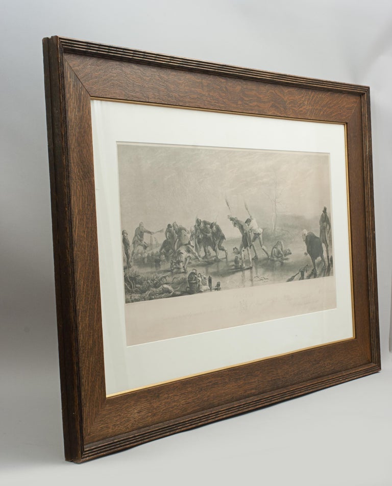 Very Rare Curling Engraving, 'Curlers' by William Howison, Sir George ...