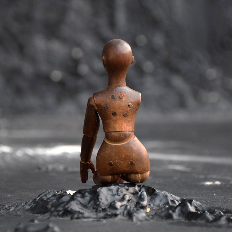 Very Rare Early 19th Century Miniature Artist Lay Figure at 1stDibs