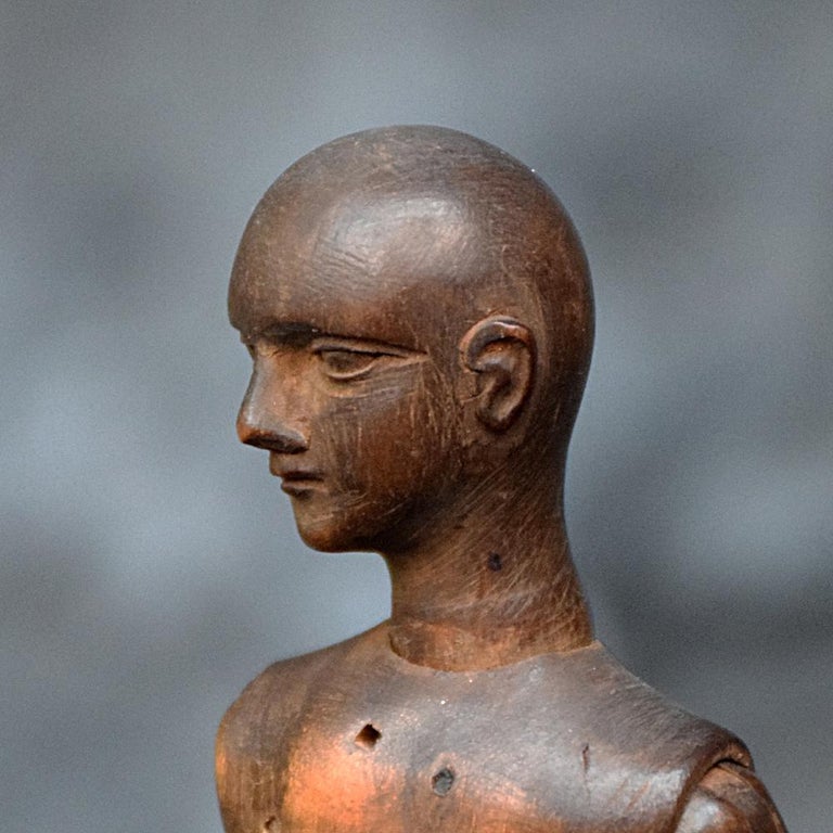 Very Rare Early 19th Century Miniature Artist Lay Figure at 1stDibs