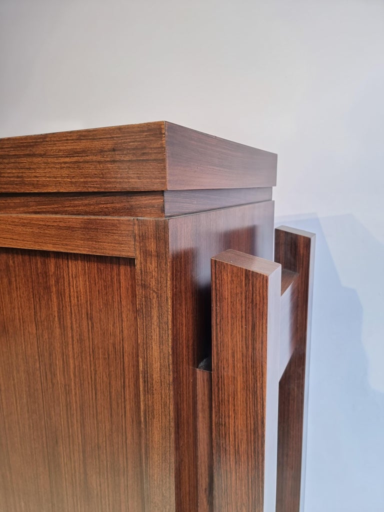 Very Rare Emiel Veranneman Brutalist Stereo Cabinet For Sale at 1stDibs