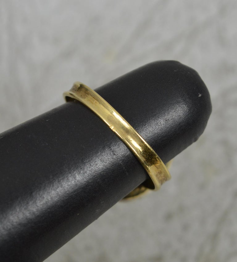 Very Rare Georgian Foiled Back Old Cut Diamond and 18ct Gold Panel ...