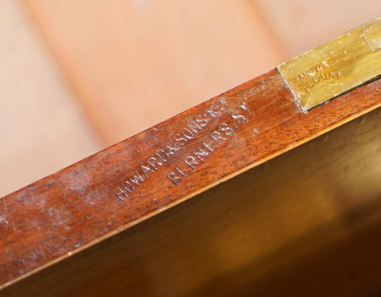 Very Rare Howard and Son's Victorian Chest of Drawers Hidden Silver ...