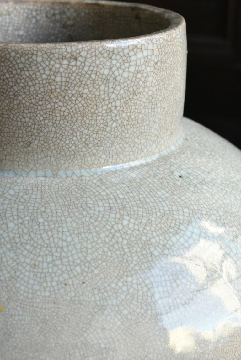 Very Rare Korean Antique White Porcelain Jar / Wasabi-Sabi Vase/Joseon ...