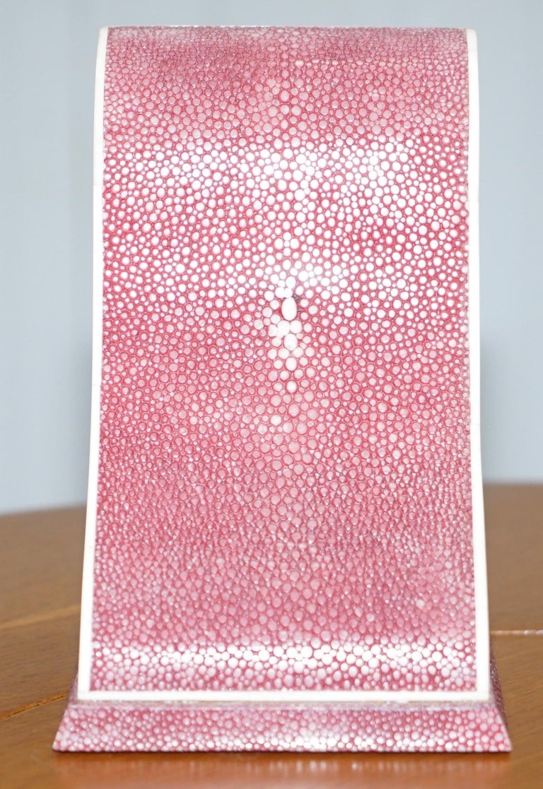 Very Rare Pair of Art Deco 1920s Asprey London Shagreen 'Shark Skin ...