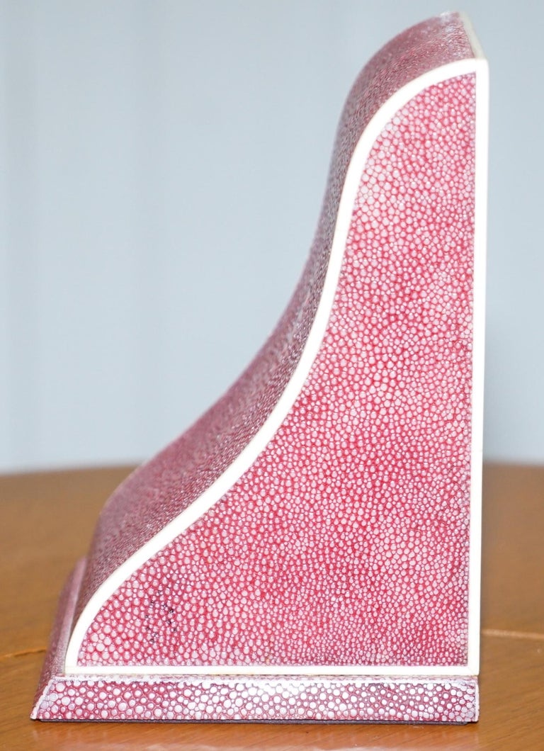 Very Rare Pair of Art Deco 1920s Asprey London Shagreen 'Shark Skin ...