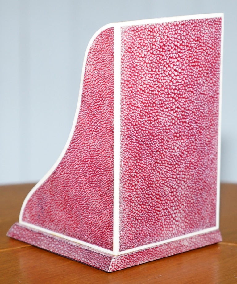 Very Rare Pair of Art Deco 1920s Asprey London Shagreen 'Shark Skin ...