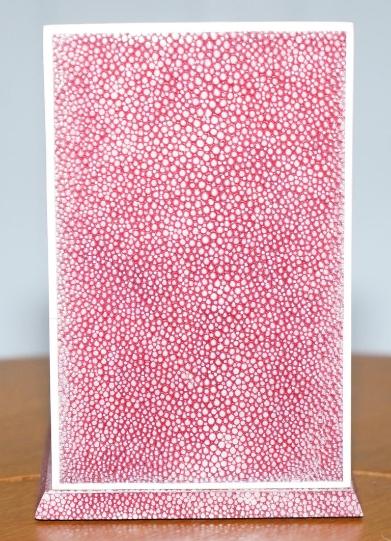 Very Rare Pair of Art Deco 1920s Asprey London Shagreen 'Shark Skin ...