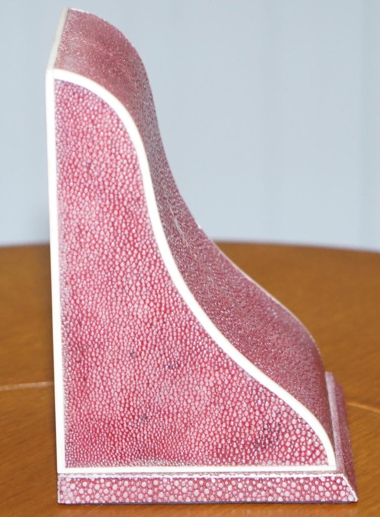 Very Rare Pair of Art Deco 1920s Asprey London Shagreen 'Shark Skin ...