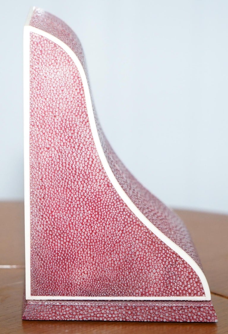 Very Rare Pair of Art Deco 1920s Asprey London Shagreen 'Shark Skin ...