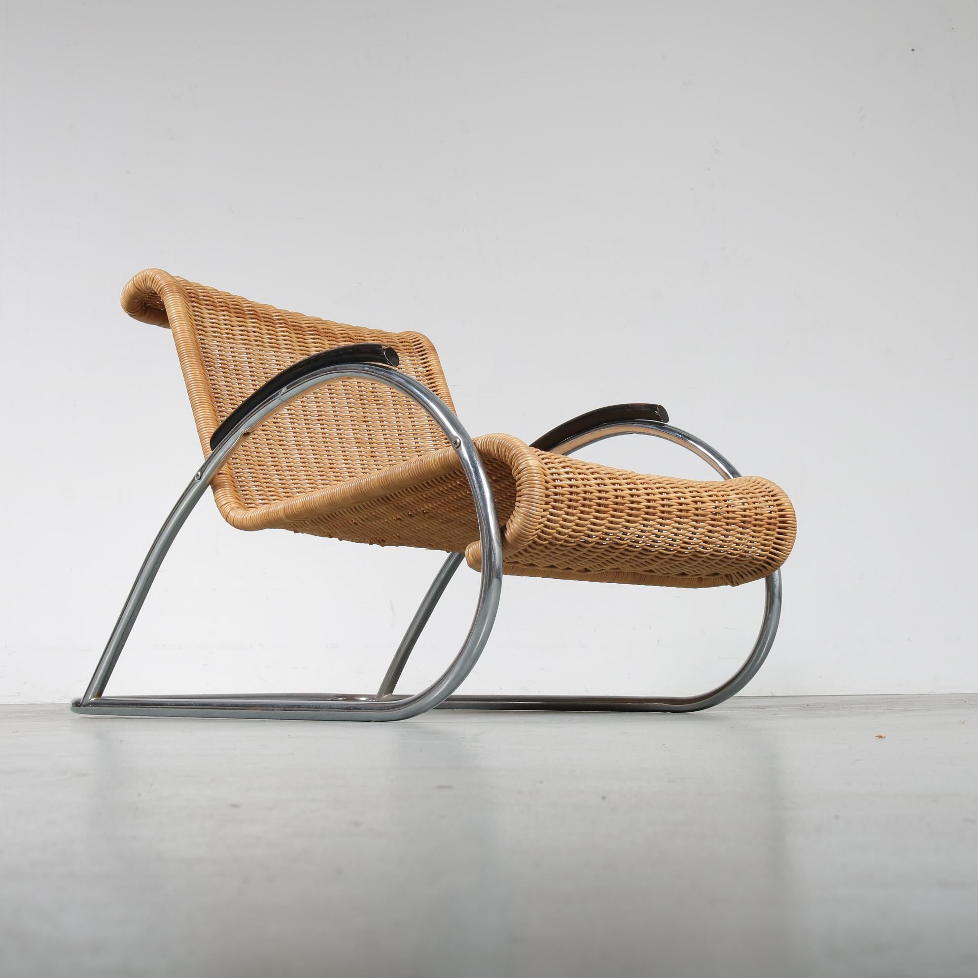 Very Rare Pair of Erich Dieckmann Armchairs at 1stDibs