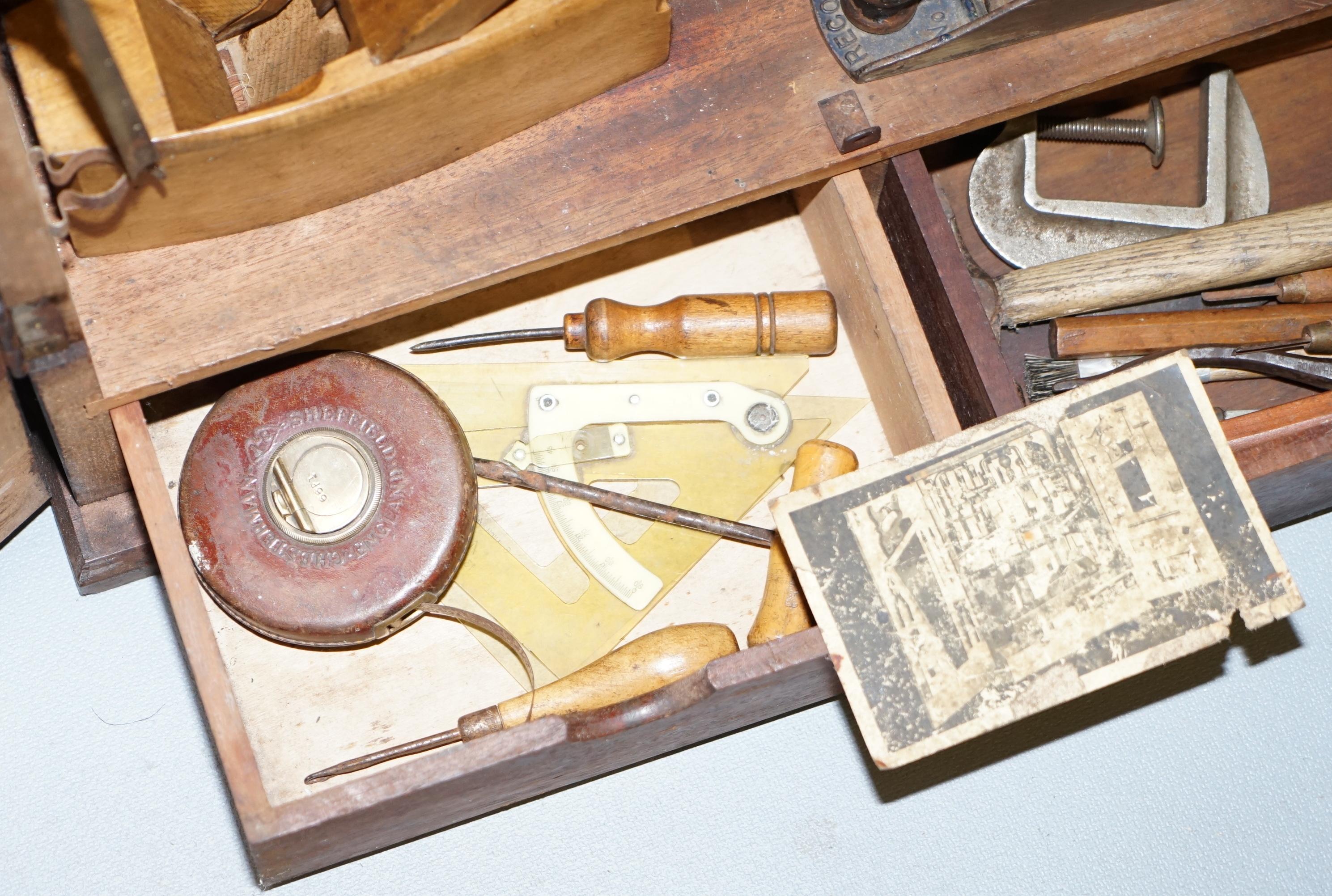 Very Rare Salmen Master Brand circa 1940s Carpenters Tool Cabinet and ...