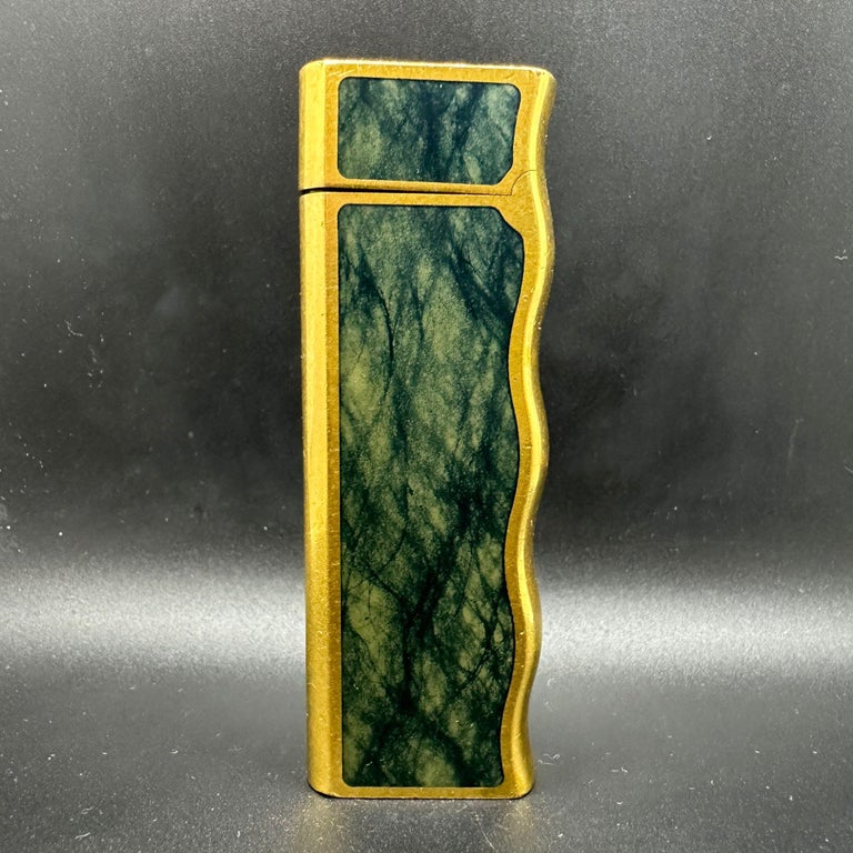 Very Rare Vintage Van Cleef and Arpels 18K Gold and Lacquer Lighter For ...