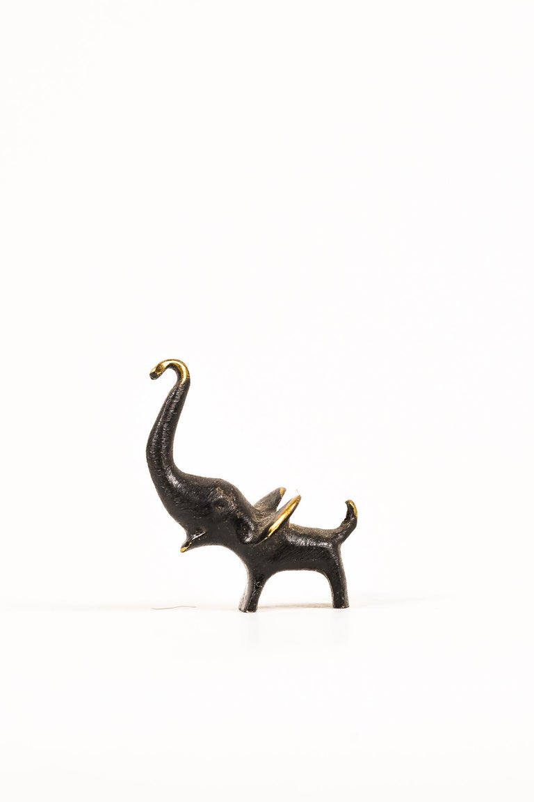 Very Small Elephant Figurine by Walter Bosse, Around 1950s For Sale at ...