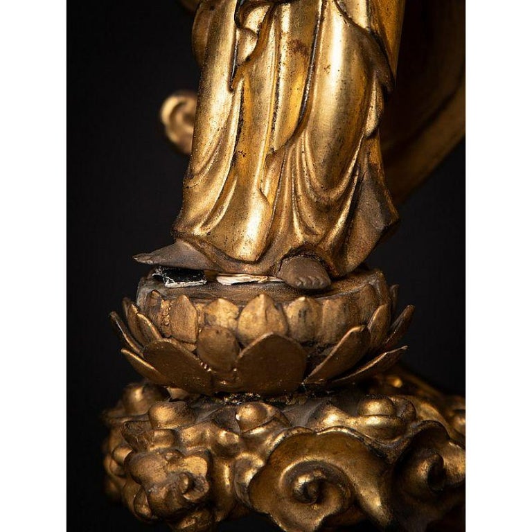 Very Special Antique Japanese Amida Buddha, Triad from Japan For Sale ...