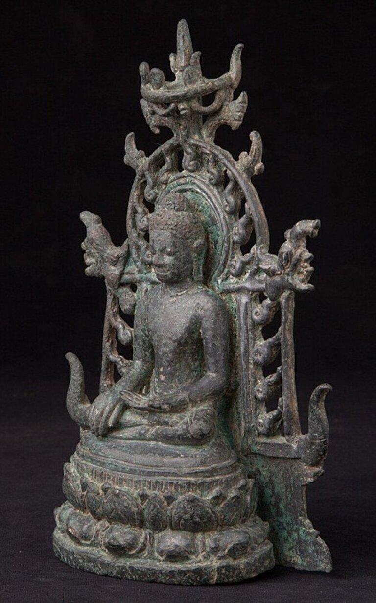 Very Special Bronze Pyu Buddha Statue from Burma For Sale at 1stDibs