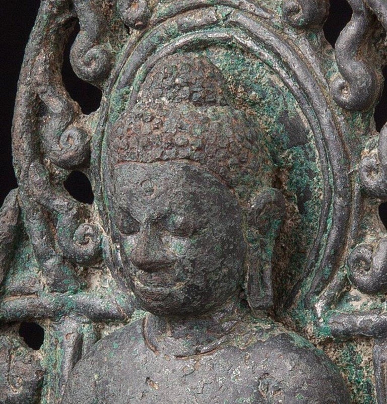 Very Special Bronze Pyu Buddha Statue from Burma For Sale at 1stDibs