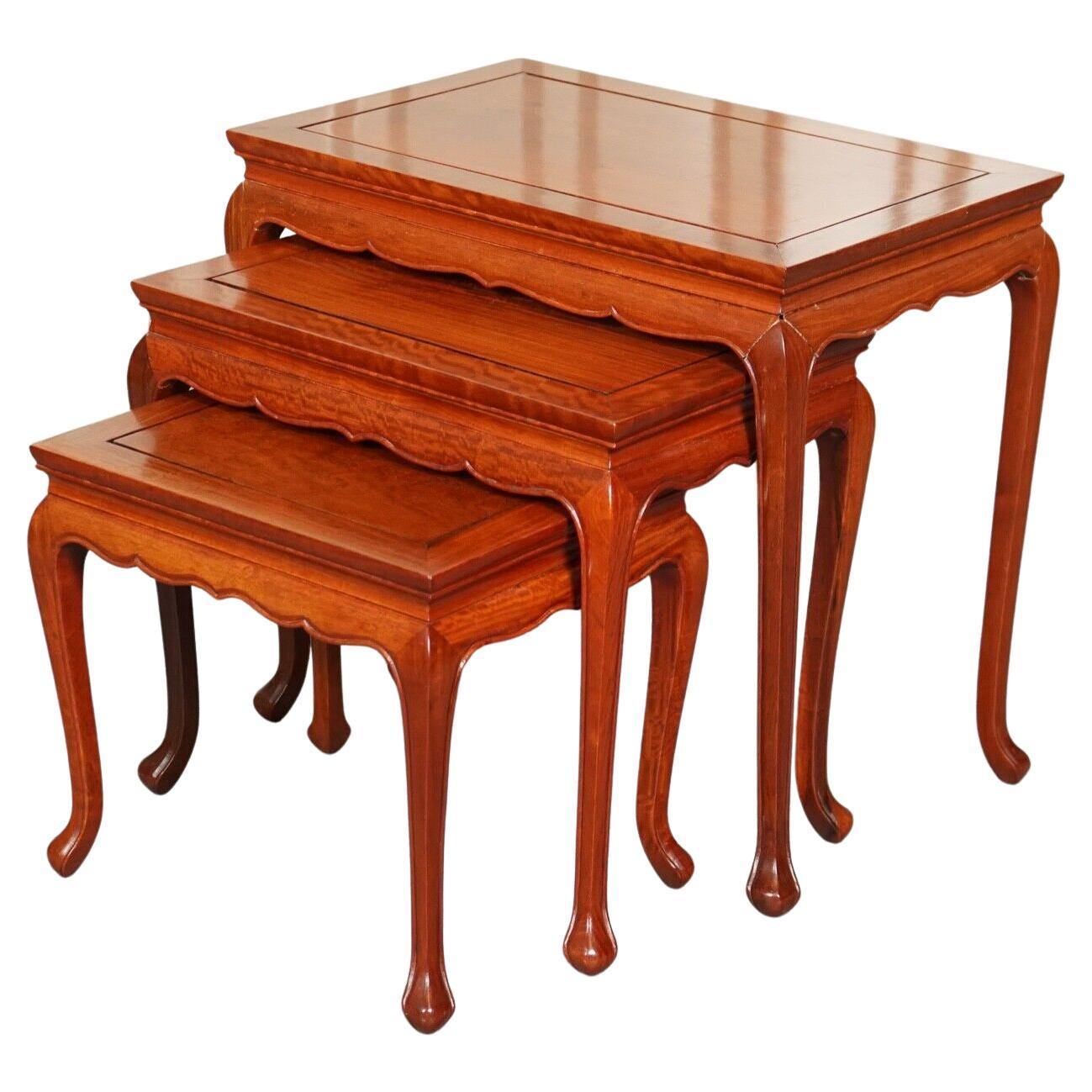 Wikkelsø Danish Teak Transforming End Table with Three Tray Tables at ...