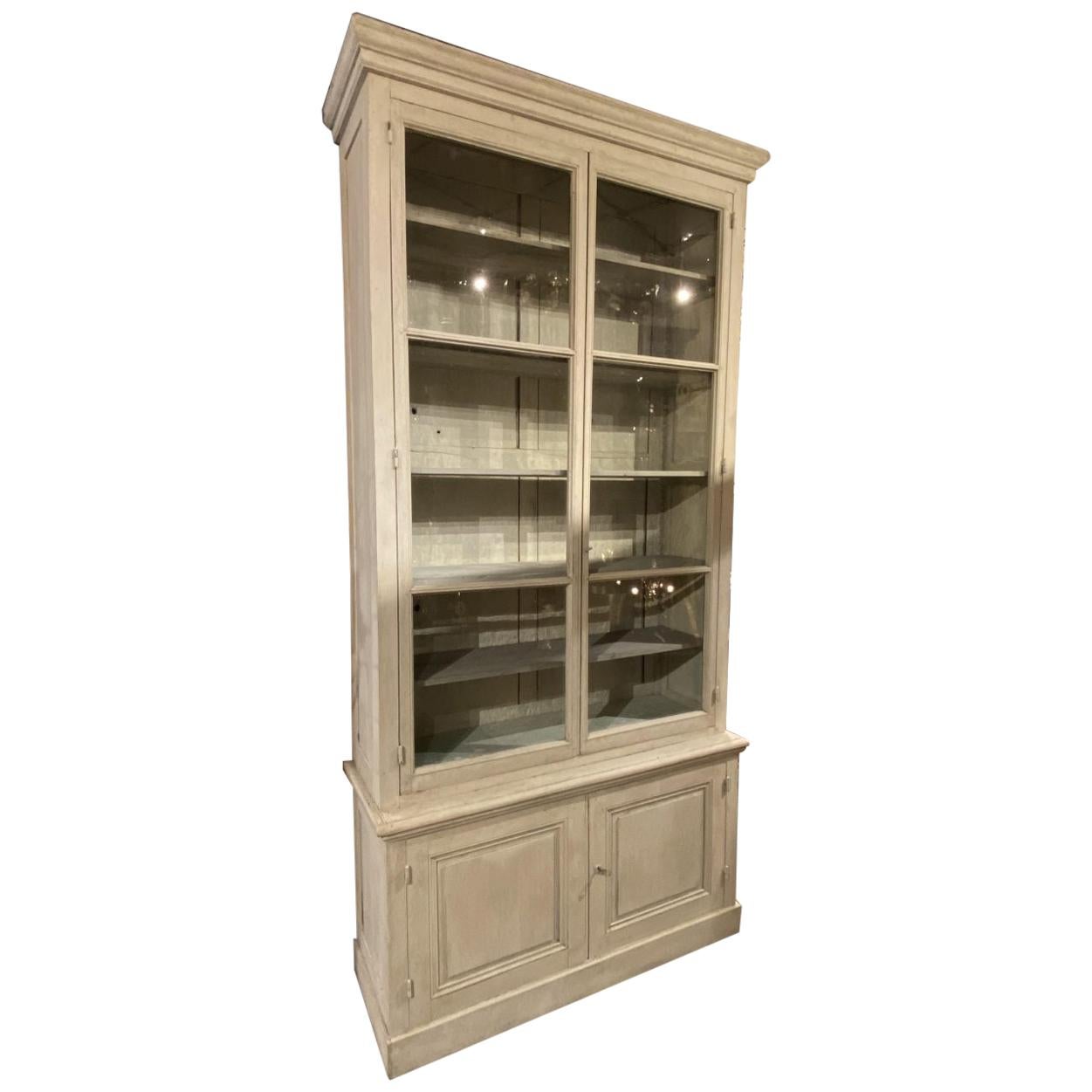 Very Tall Antique French Two Part Bookcase at 1stDibs | antique french ...