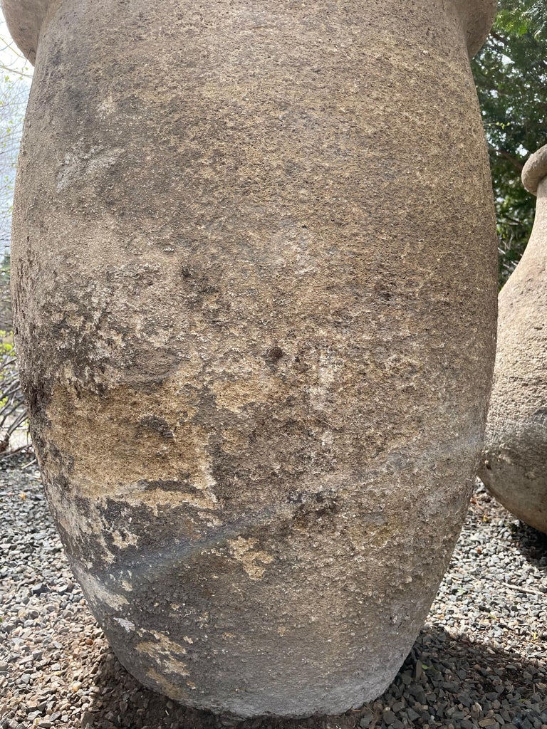 Very Tall French Carved Stone Pot/Planter/Fountain For Sale at 1stDibs