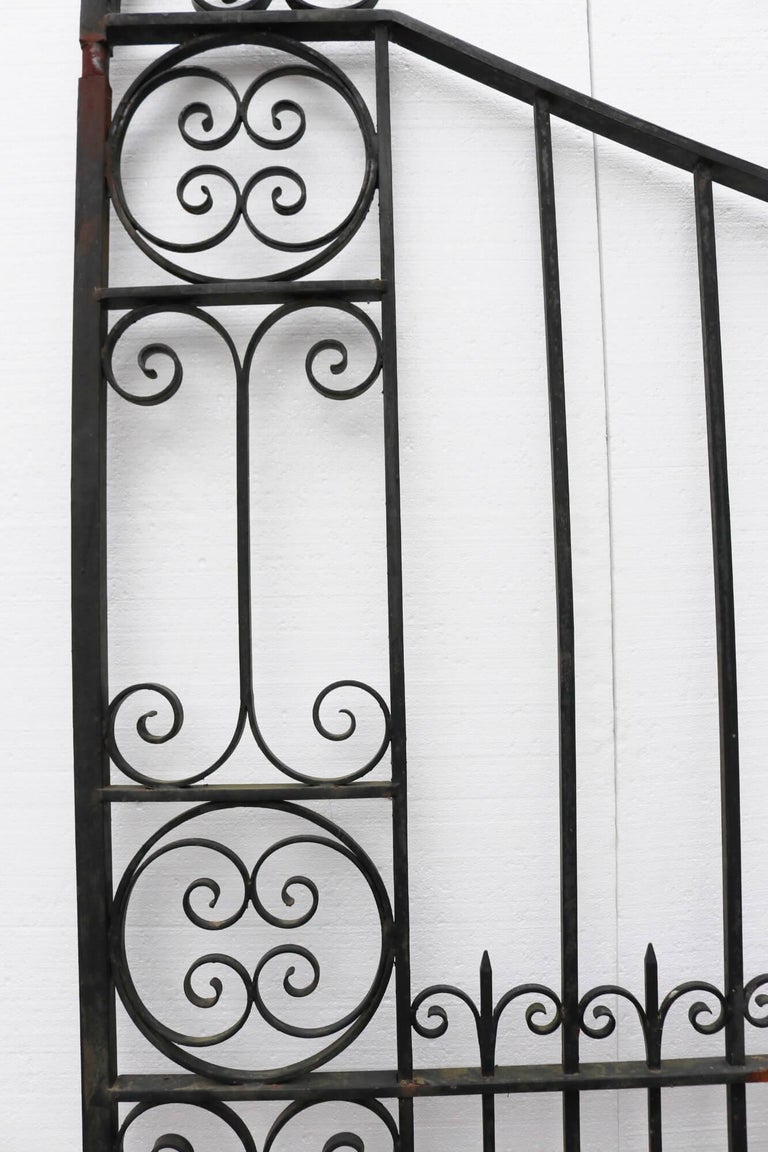 Very Wide Victorian Style Set of Wrought Iron Driveway Gates 478 cm (15 ...