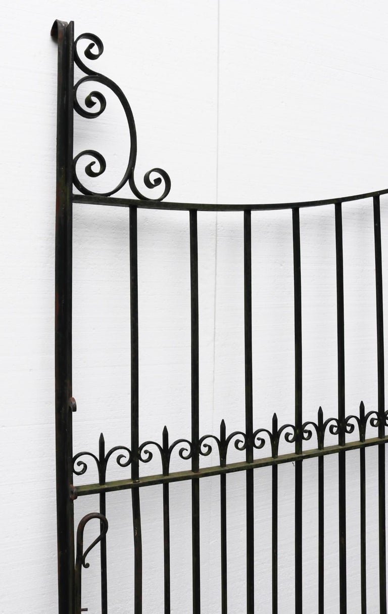 Very Wide Victorian Style Set of Wrought Iron Driveway Gates 478 cm (15 ...