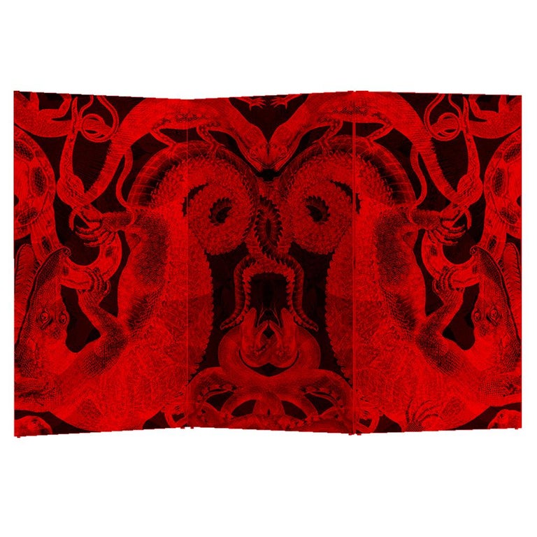 Vesalio Room Divider Screen 3 Panel RGB Lights Interactive Designed by ...