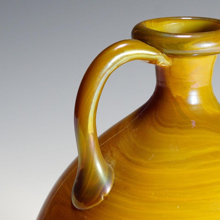 Vetro Calcedonio Vase by Napoleone Martinuzzi for Venini Murano, ca ...
