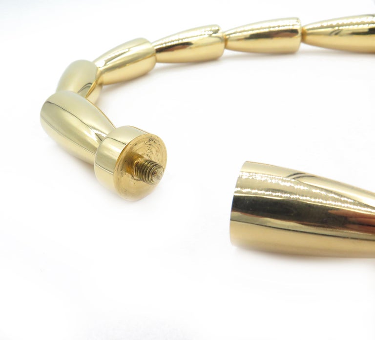 Vhernier Calla Kogolong Gold Necklace at 1stDibs