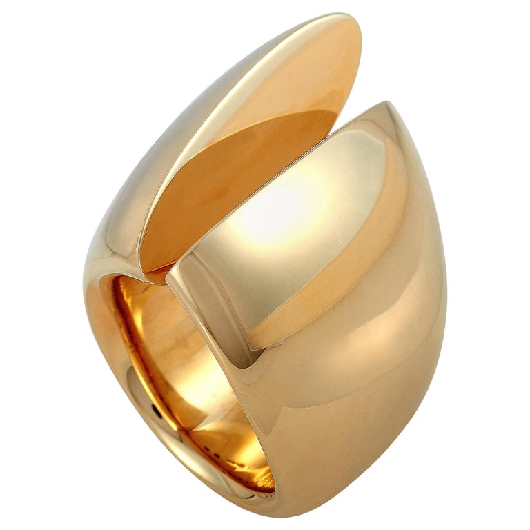 Vhernier Eclisse 18 Karat Rose Gold Ring For Sale at 1stDibs | vhernier eclisse ring