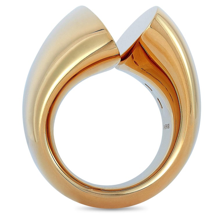 Vhernier Eclisse 18 Karat Rose Gold Ring For Sale at 1stDibs | vhernier eclisse ring