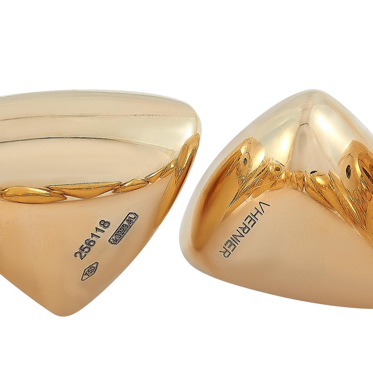 Vhernier Freccia 18 Karat Rose Gold Mother of Pearl and Rock Crystal ...