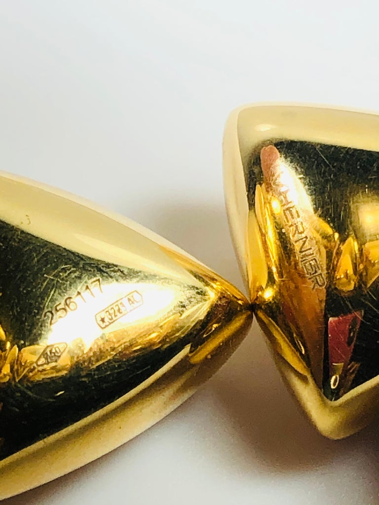 Vhernier Freccia Earrings 18 Karat Gold and Jade Rock Crystal with ...