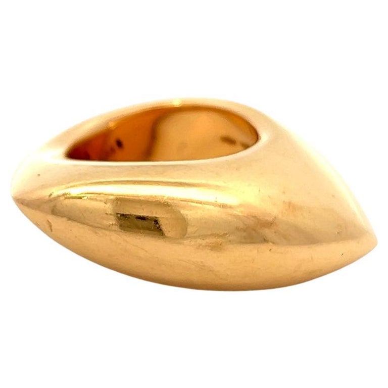 Vhernier Milano Fuseau 18 Karat Rose Gold Cocktail Ring For Sale at 1stDibs