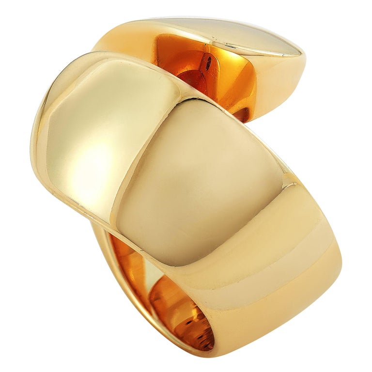 Vhernier Verso 18 Karat Rose Gold Ring For Sale at 1stDibs