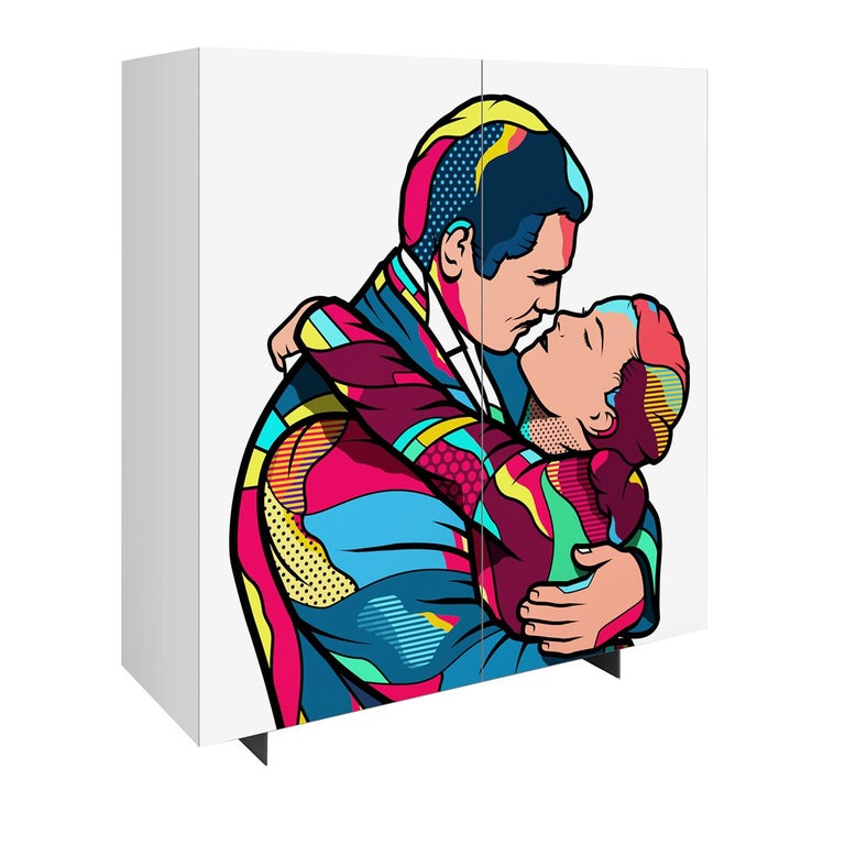 Via col Vento 2-Door Sideboard by Van Orton For Sale at 1stDibs