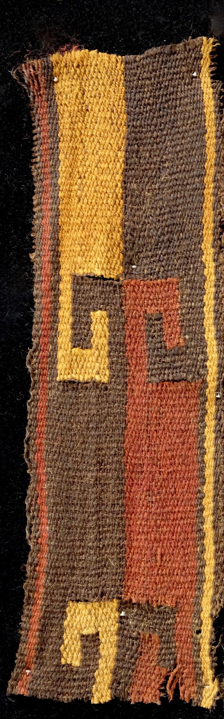 Vibrant Inca Pre-Columbian Textile Peru Ad Ex Ferdinand Anton, circa ...