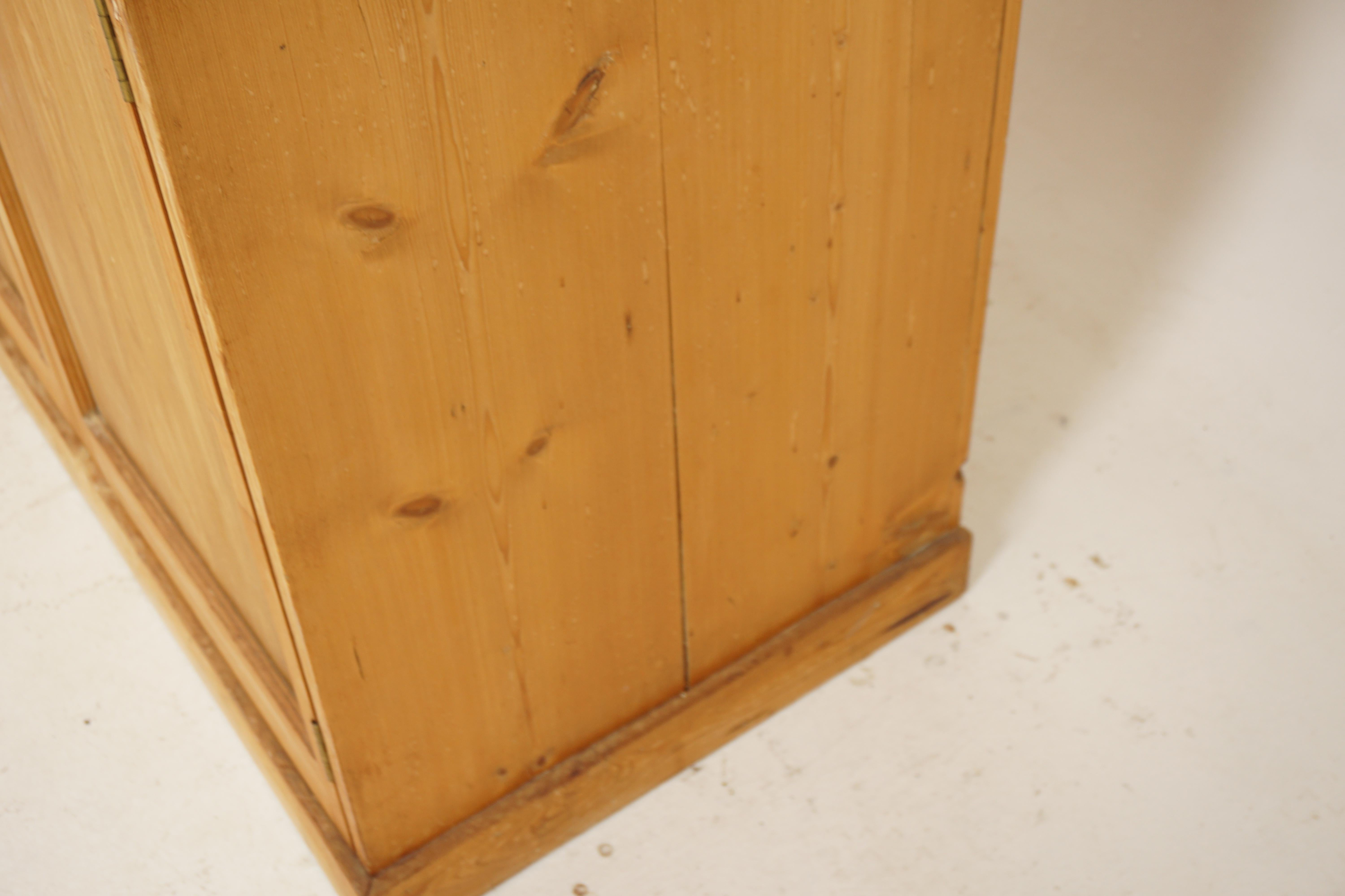 Vic. Pine Kitchen Pantry Cupboard, Farmhouse Buffet and Hutch Scotland ...