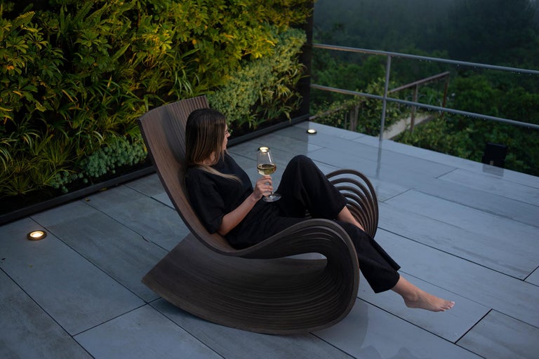 Vic Rocking Chair by Piegatto, a Sculptural Contemporary Rocker For ...